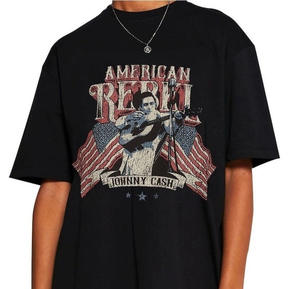 Tops | Johnny Cash Retro Shirt Johnny Cash American Rebel Shirt | Poshmark